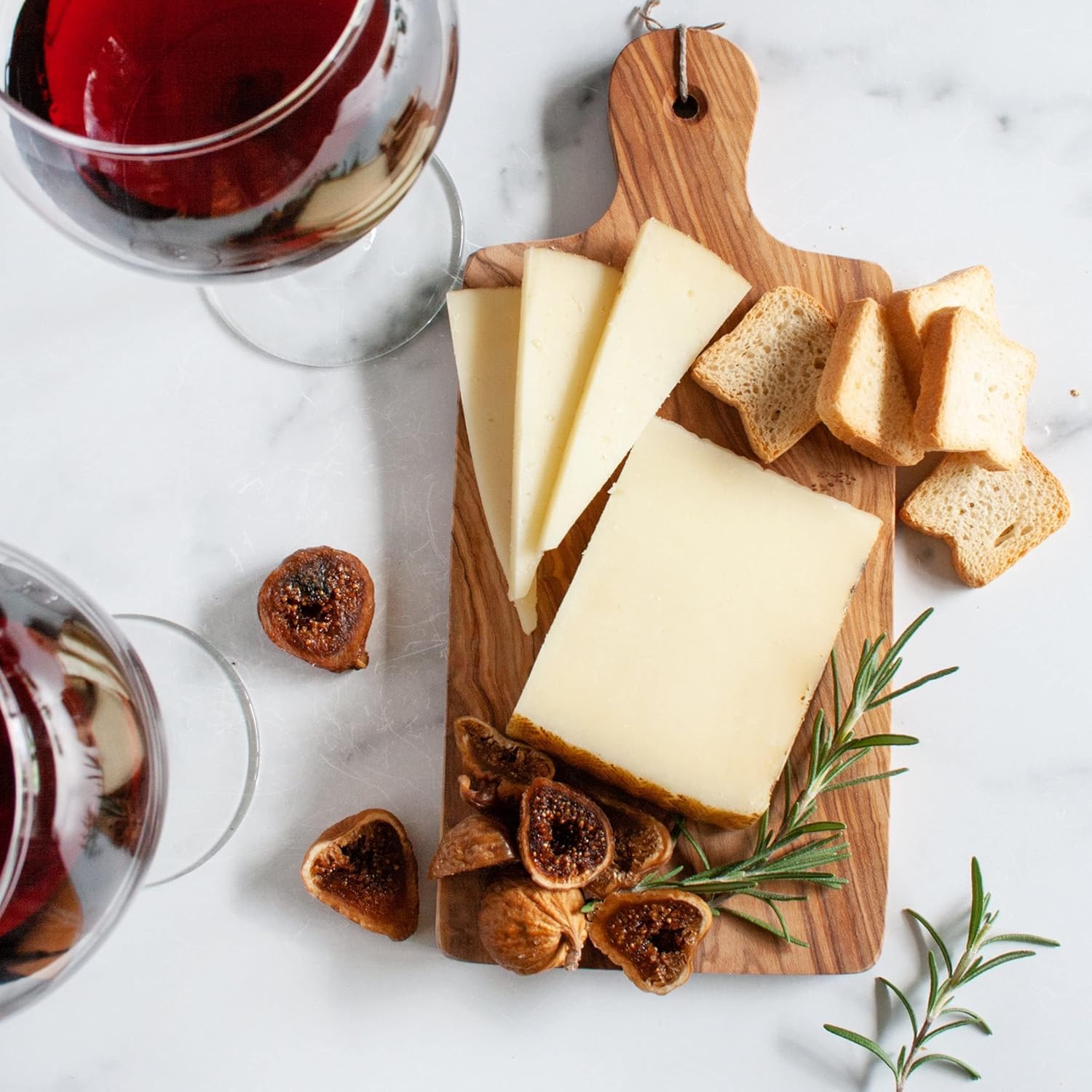 Spanish Cheese Assortment 2 Pound Hand Cut Imported from Spain + Free Sobrasada (Spreadable Chorizo)