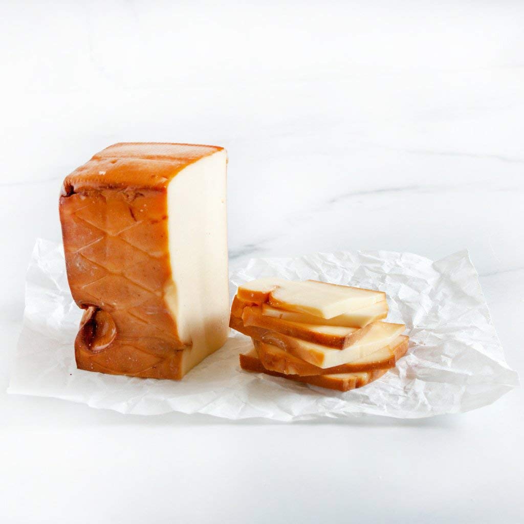 igourmet Cheese Sampler - Our Royal 8-Cheese Assortment contains Blue Cheese, Goat Cheese, Nutty, Smoked, Tangy, Spanish Cheese, Goat Cheese, Creamy, and Swiss