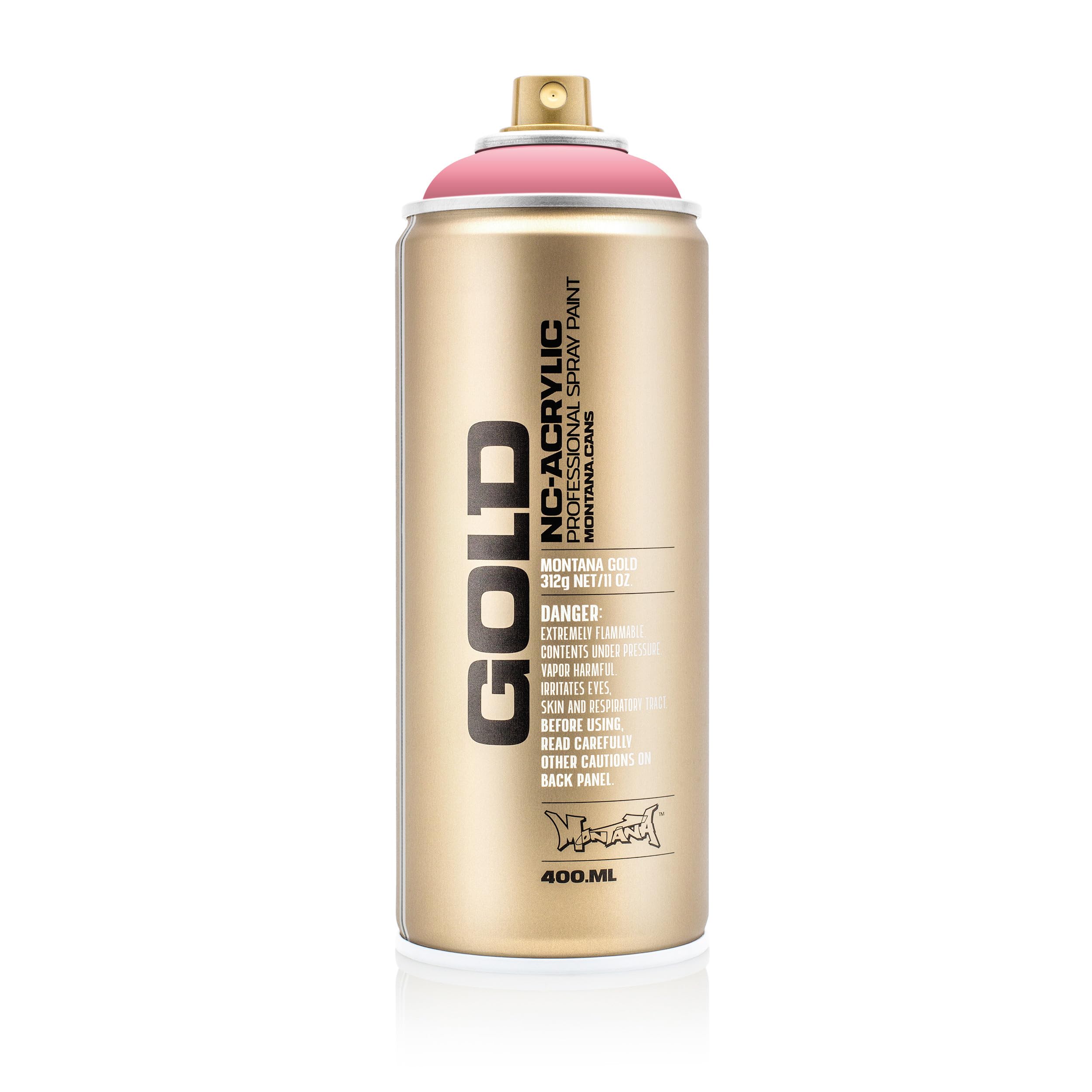 Montana Cans Montana GOLD 400 ml Color, Bazooka Joe Spray Paint,MXG-G3010, 13.5 Fl Oz (Pack of 1)