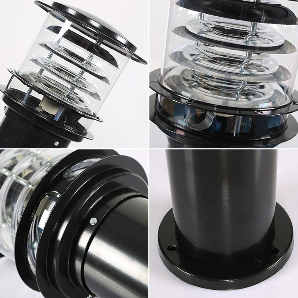 Modern Simple LED Street Lamp Outdoor Grass Acrylic Post Lights American Waterproof Landscape Light Villa Aluminum Garden Lawn Floor Park Decoration Column E27