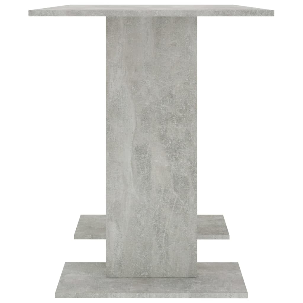 YPWRENH Console Tables Cocktail Table Dining Table Concrete Gray 43.3"x23.6"x29.5" Engineered Wood for Dining Room, Kitchen or Living Room