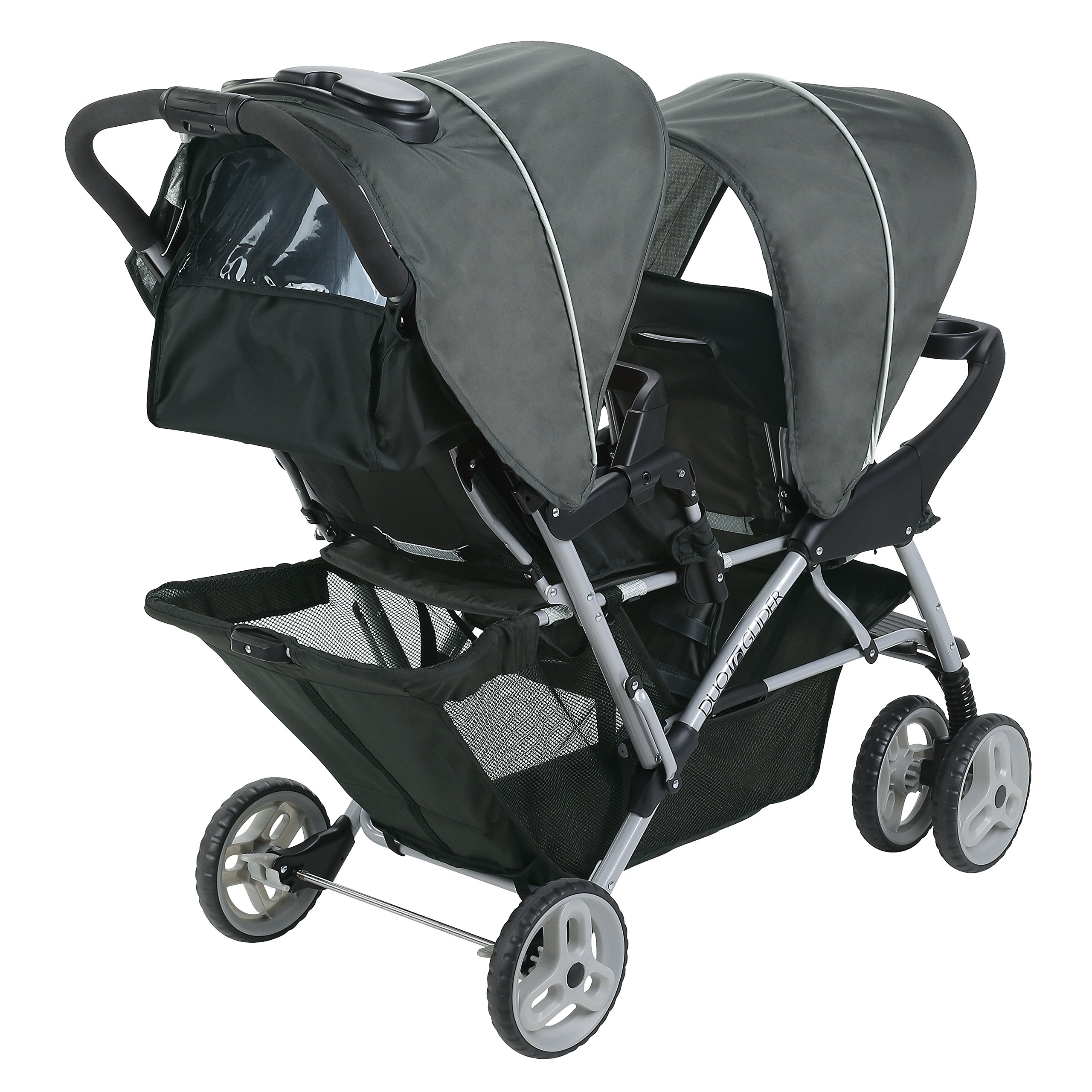Graco DuoGlider Double Stroller + Graco SnugRide 35 Lite LX Infant Car Seat Bundle