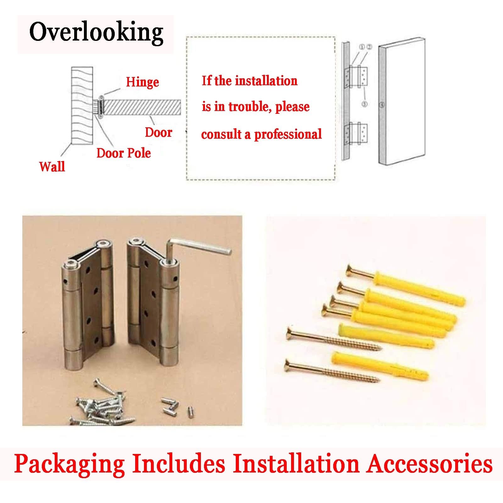 Indoor Premade Solid Wood Saloon Swing Door Cafe Swinging Doors Hinges Included with Auto Close Features Bar Western Simple Bar Partition Interior Doors with Hinges ( Size : W95xH80cm(37x31in) )