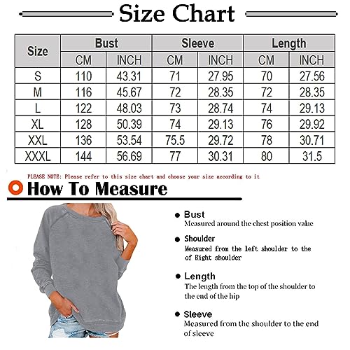 ChicCrate Oversized Sweatshirt for Women Crewneck Y2K Hoodie Cotton Long Sleeve Shirts Dressy Casual Blouses Trendy Sweater Pullover Basic Going Out Tops Fall Clothes My Orders(A-Gray,3X-Large)