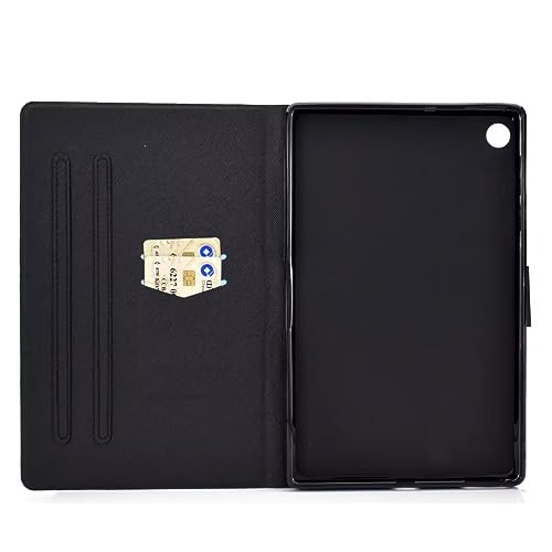 Compatible with/Replacement for Tablet PC Samsung Galaxy Tab A8 10.5 inch 2021 SM-X200/X205/X207 PU Leather Flip Cover Stand Wallet Case XXDY3(2)