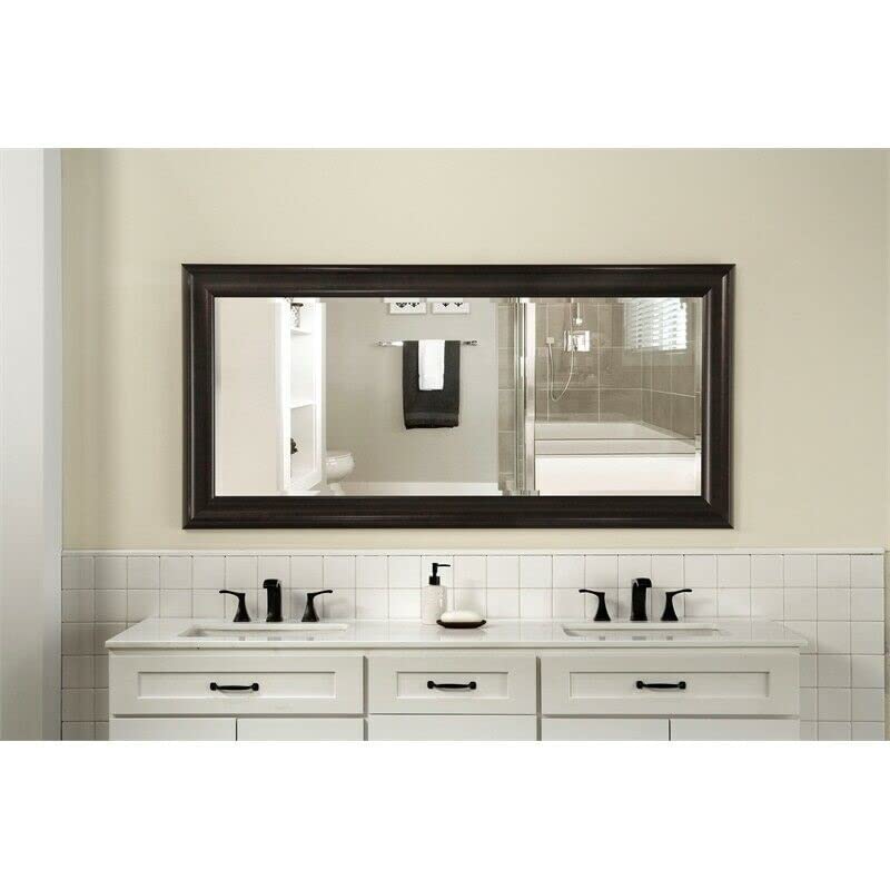 OBIOZZ Bedroom Floor Standing Mirror Home Oil Rubbed Bronze Full Length Leaner Mirror, Designed for Durability, Modern Design Full-Length Mirror