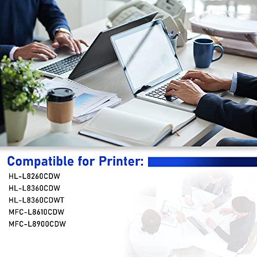 TN-433 TN 433 Toner Cartridge : High Yield TN433 TN-431 TN431 Toner Compatible for Brother TN-433BK TN-433C TN-433M TN-433Y MFC-L8900Cdw HL-L8260CDW HL-L8360CDW MFC-L8610CDW HL-L8360CDWT Printer