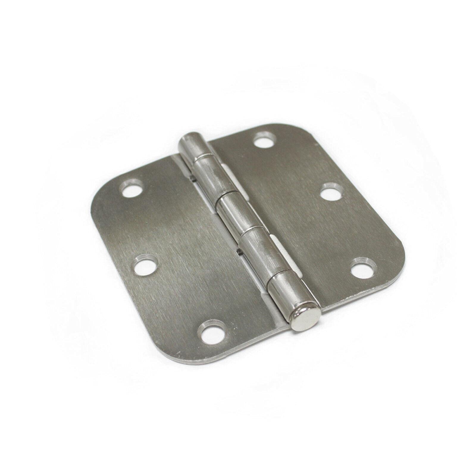 JTSQ 5/8" Radius Round Corner Interior Door Hinges 3.5" 30X Door-Hinges Door Hinges Door Hinges Kitchen Cabinet Hinges Hinges for Kitchen cabinets Door Hinge Door Hardware Cabinet Hinge Hinges s