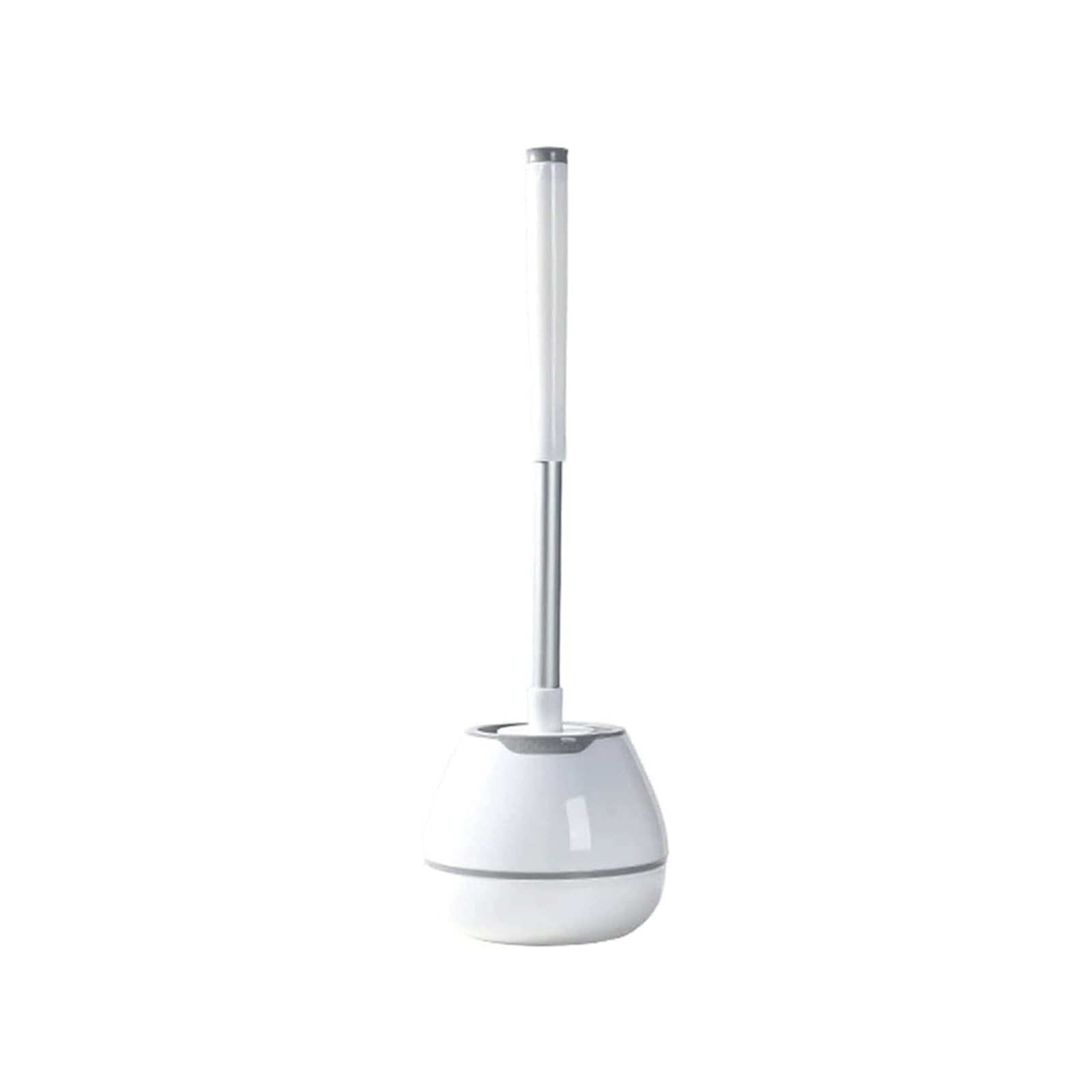 SAAKO Home Toilet Bowl Brush Floor Standing Toilet Brush Set with Tweezers Toilet Cleaner Brush for Bathroom Storage Cleaning