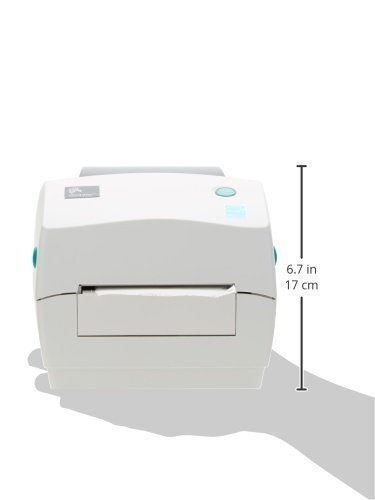 Zebra GC420t Thermal Transfer Desktop Printer Print Width of 4 in USB Serial and Parallel Port Connectivity GC420-100510-000