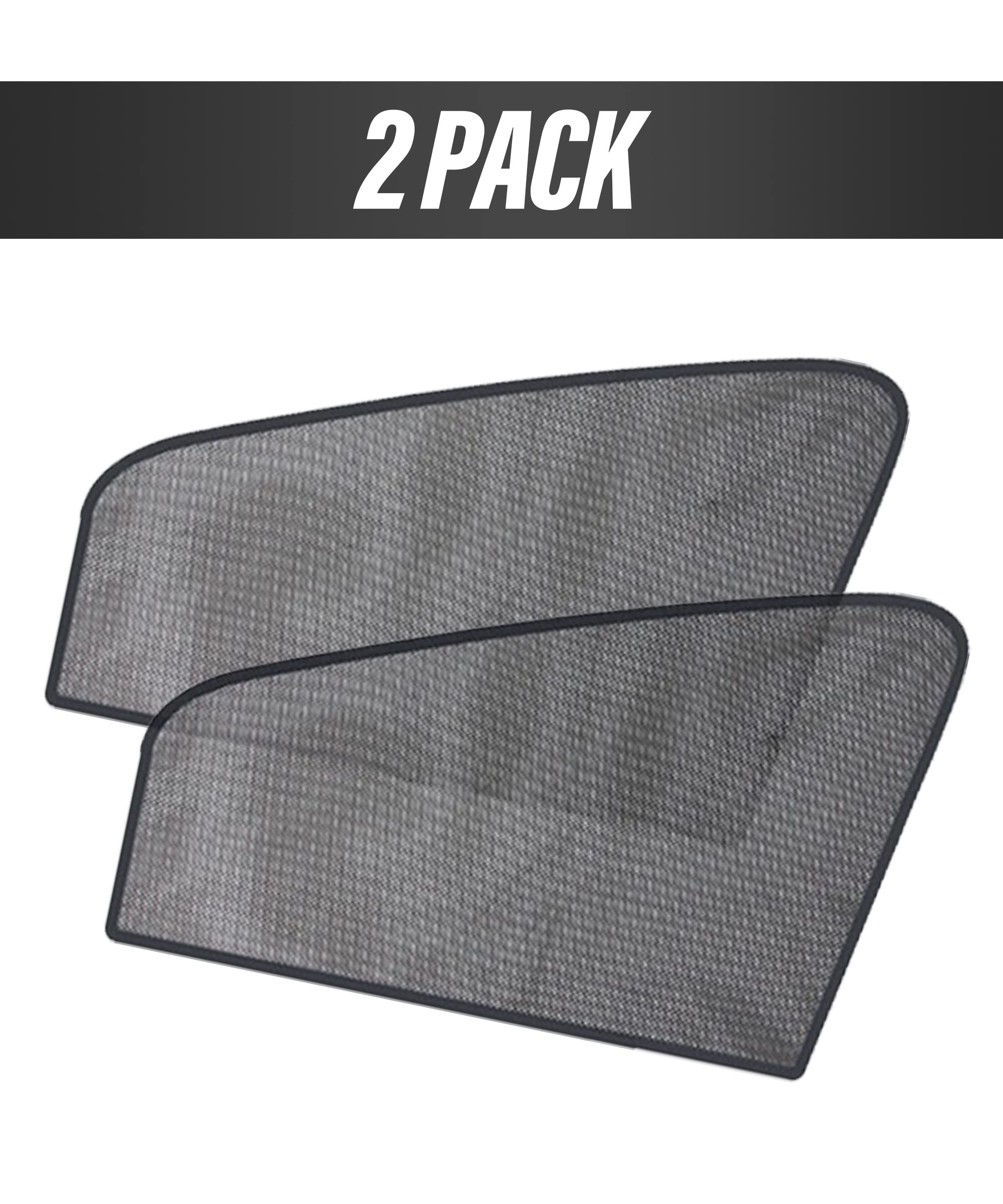 Reswish 2 Pack Universal Car Shades for Front Windows, Magnetic Side Window Sunshade, Car Window Shades (2PCS Front)