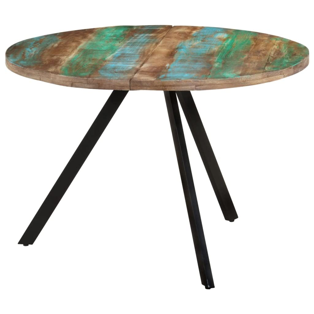 WHOPBXGAD Dining Table,Wooden Kitchen Table, Dining Room Counter Suitable for Small Spaces, Flats, Bars, Restaurants,43.3"x29.5" Solid Wood Reclaimed
