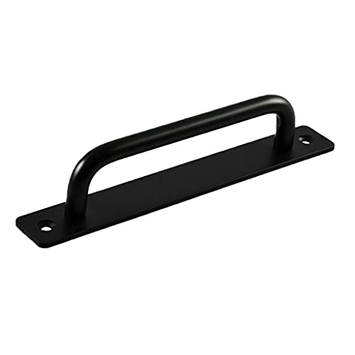N/A Door Handle Pull and Flush Hardware Set Wood Door Handle Furniture Hardware for Cabinet Cupboard Interior Door (Color : D)