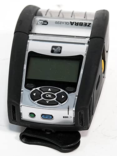 Zebra QN2-AUNA0E00-00 QLN 220 Direct Thermal Mobile Label Printer, Wi-Fi and Bluetooth, Monochrome, 203 dpi, 2.75" H x 3.5" W x 6.5" D QLn220