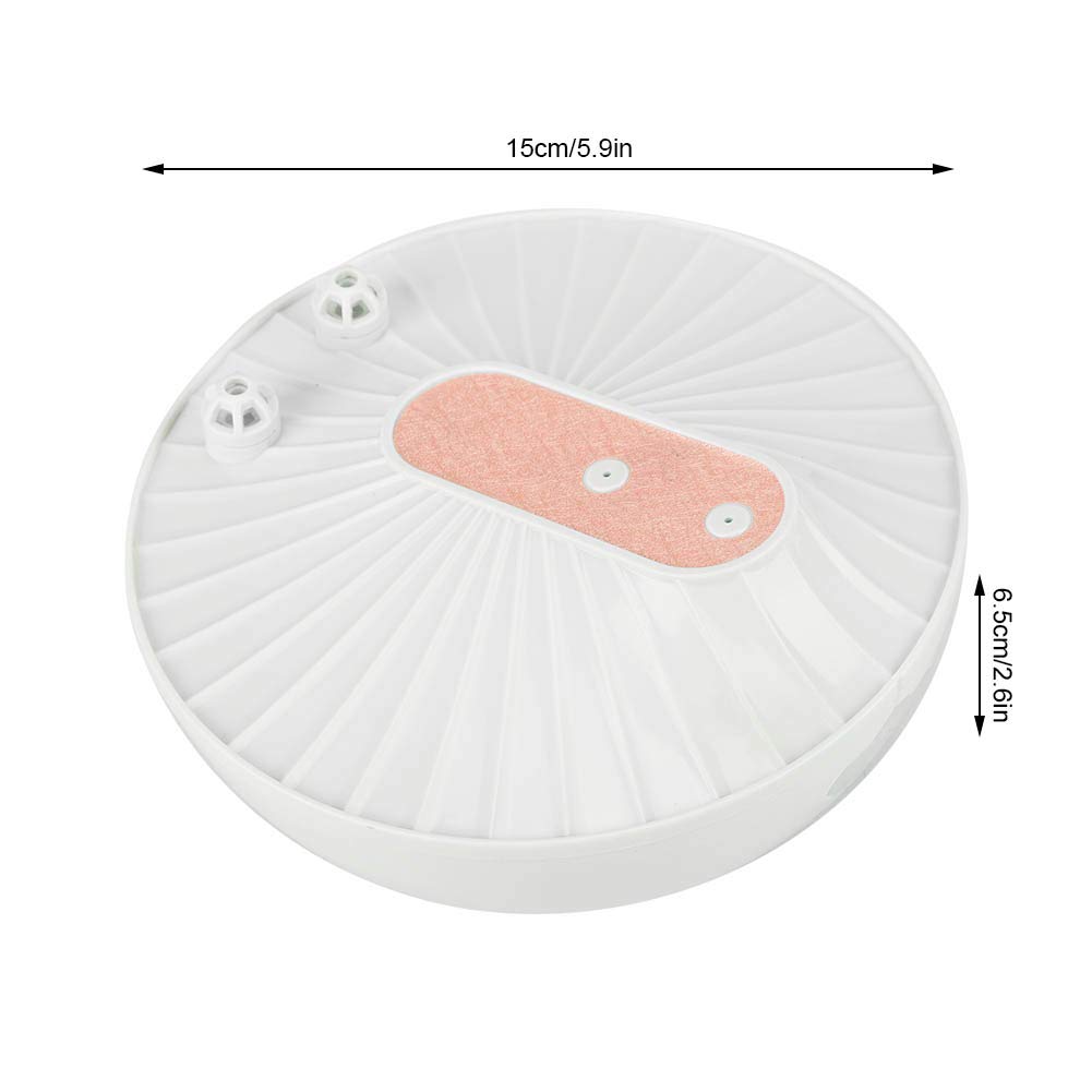 Mini Ultrasonic Dishwasher, Rechargeable Portable Kitchen Cleaner with Bubble Spray Brush and 10 Minutes Timing Function ()
