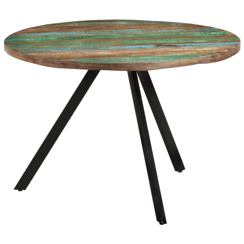 WHOPBXGAD Dining Table,Wooden Kitchen Table, Dining Room Counter Suitable for Small Spaces, Flats, Bars, Restaurants,43.3"x29.5" Solid Wood Reclaimed