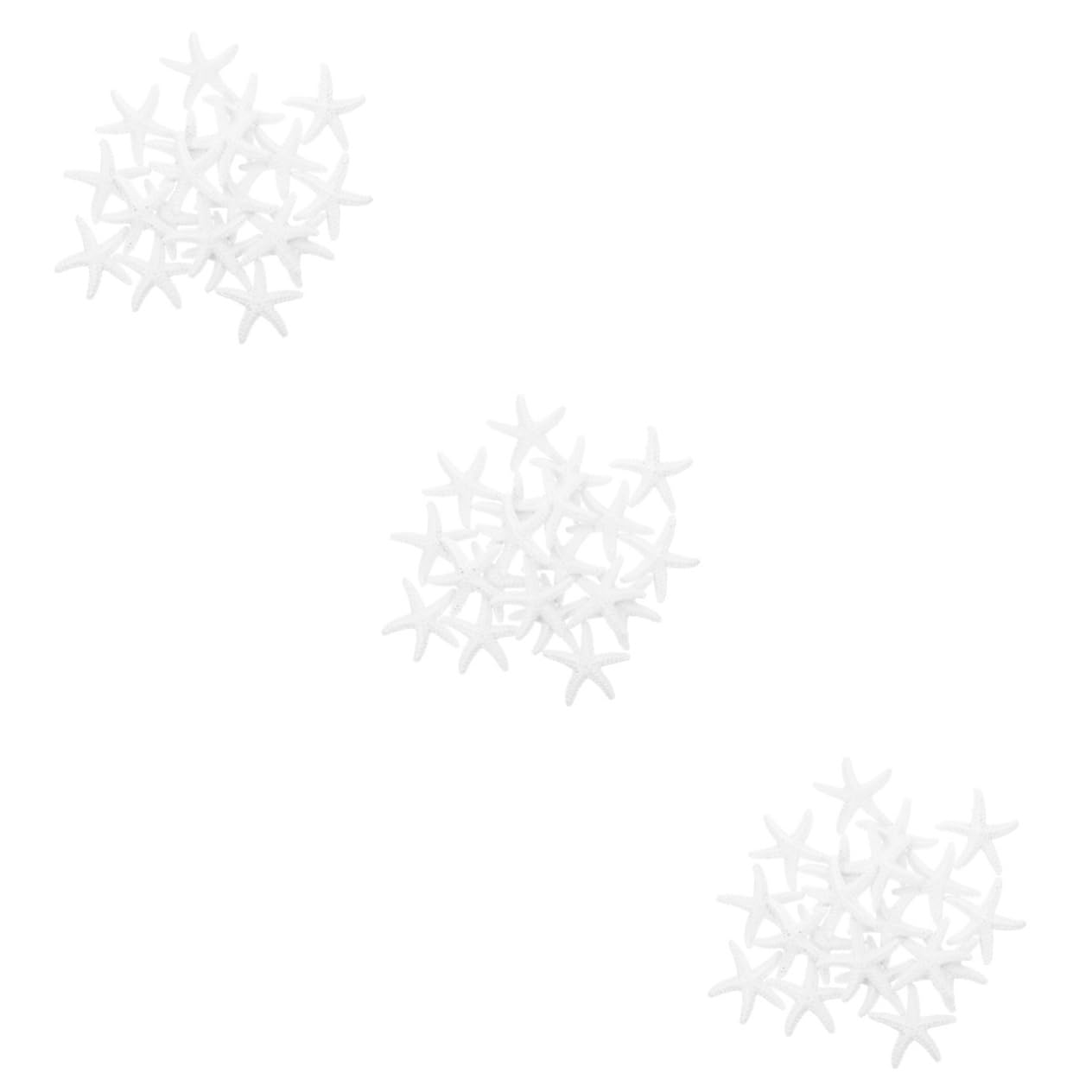 60 Pcs Ornaments Delicate Star Pendant Resin Star Pendant Resin Wall Decoration Decorative Sea Star DIY Resin Wall Art Craft Wall Sea Star Decorations DIY Home Decor