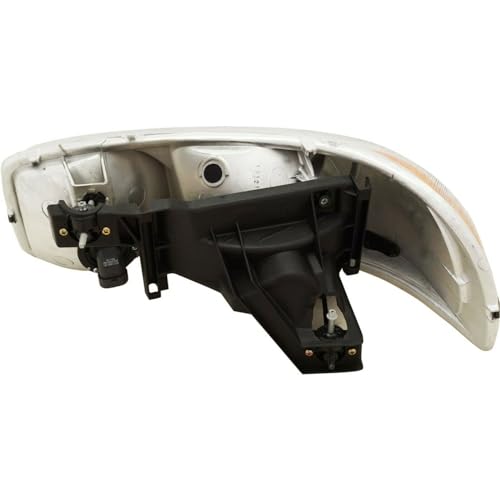 Qpmalsns Headlight Halogen Bulb Right Passenger Side Clear Lens W/Bulb Headlamp 15850352 GM2503188 14490927