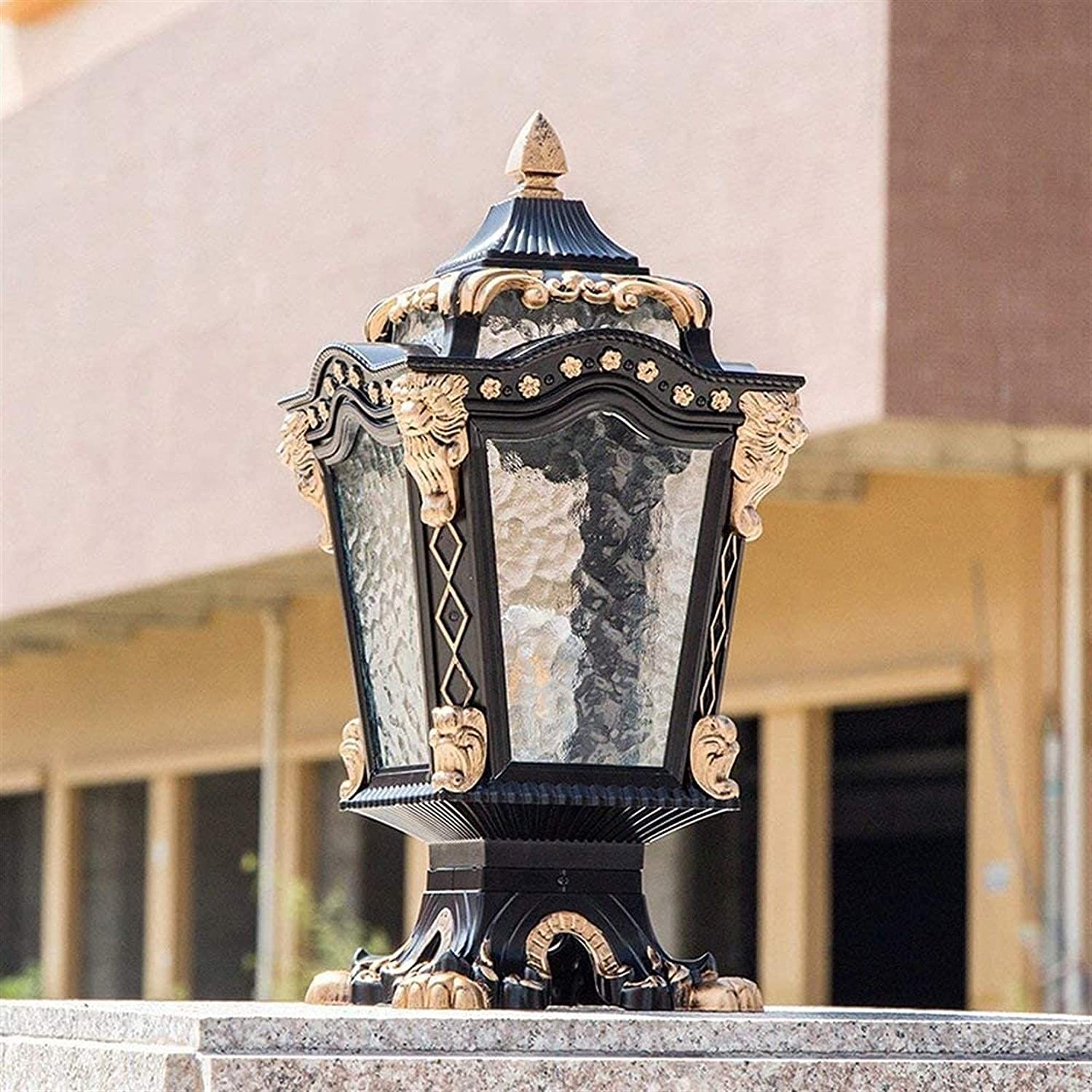 Outdoor Post Light Exterior Pillar Light Pillar Lamp European-Style Simplicity ,Waterproof Antirust Aluminum Column Lamp Outdoor LED Post Light Garage Pavilion Courtyard Courtyard Lighting