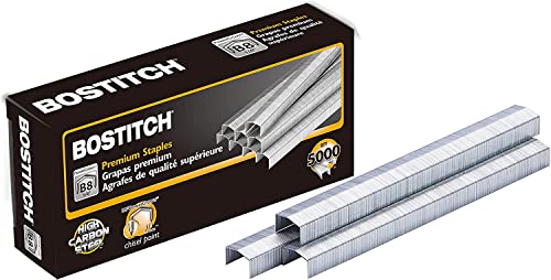 Bostitch B8 Staples 1/4 Inch PowerCrown Staples - Pack of 20,000 Staples