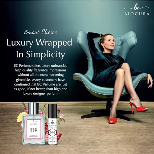 BIOCURA BC Perfume 189 Inspired by Citizen X For Women & Men Replica Fragrance Dupes Eau de Parfum Spray Bottle 3.4 Fl Oz/100ml-X1
