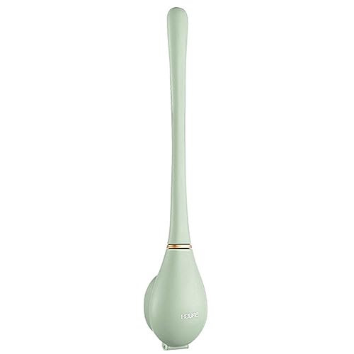 HEMUBAG WC Cleaner Brush Wall-Mounted Bowl Brush Holder Set Deep Cleaner No Dead Ends with Base for Bathroom