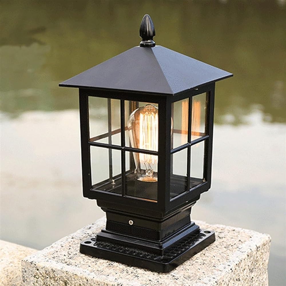 SANBDDLYY Outdoor Post Light Outdoor Column Lights Waterproof Pillar Lights Outdoor Lighting for Doorways, Yards, Porch, Patios, Hallways