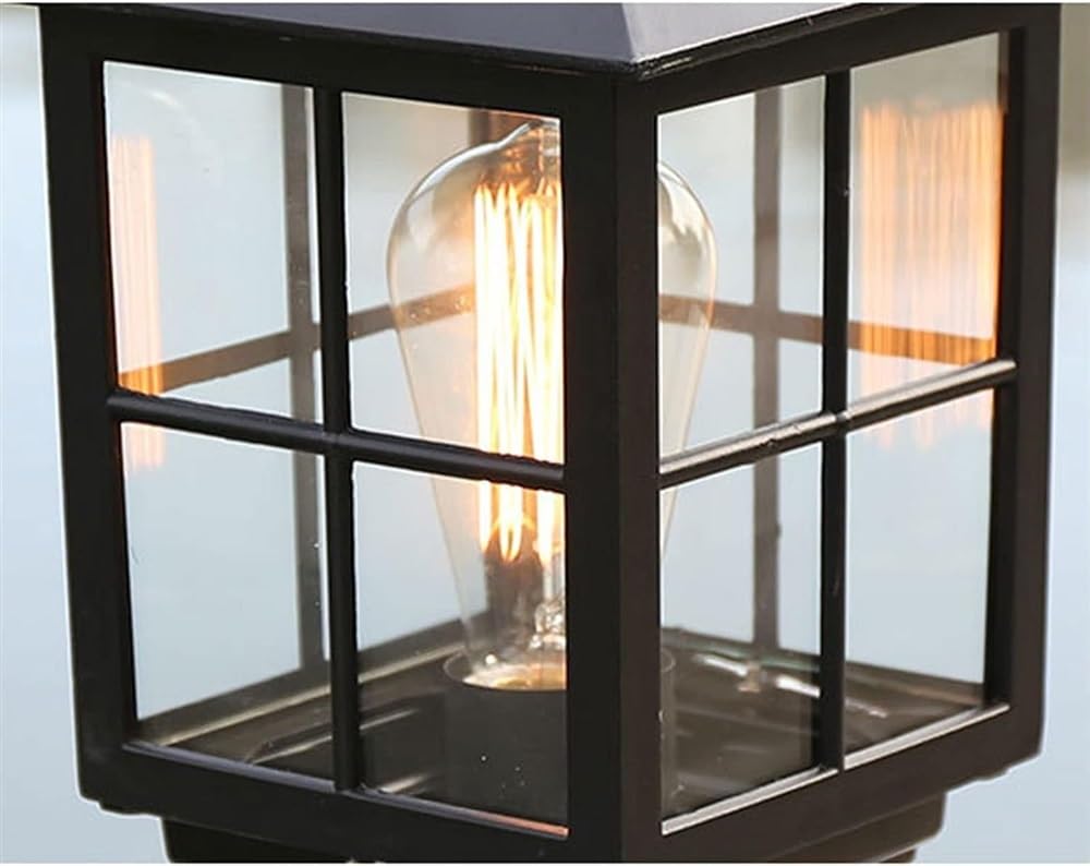 SANBDDLYY Outdoor Post Light Outdoor Column Lights Waterproof Pillar Lights Outdoor Lighting for Doorways, Yards, Porch, Patios, Hallways