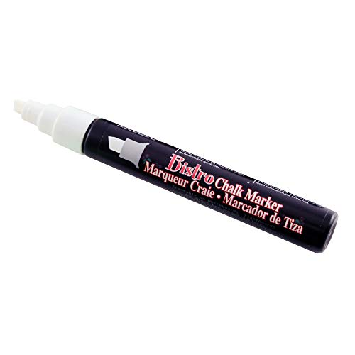 Uchida of America 482-C-0 Fine Point Bistro Window Chalk Marker, White