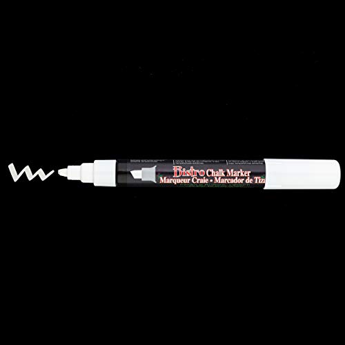 Uchida of America 482-C-0 Fine Point Bistro Window Chalk Marker, White