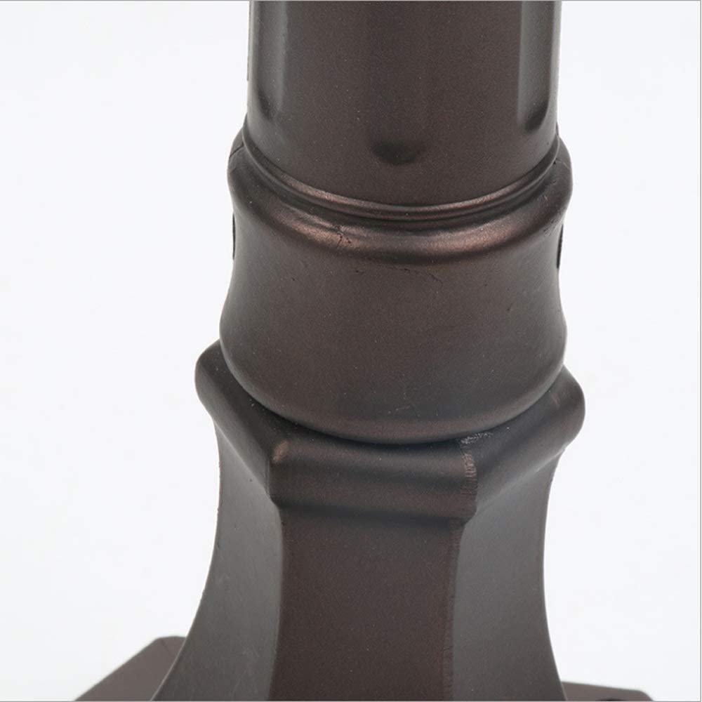 Lights Outdoor IP65 Waterproof Rainproof Victoria Solar LED Post Pillar Column Light European Antique Community Park Street Pole Light Villa Garden Landscape Lighting Fixture E27 Edison Stadium