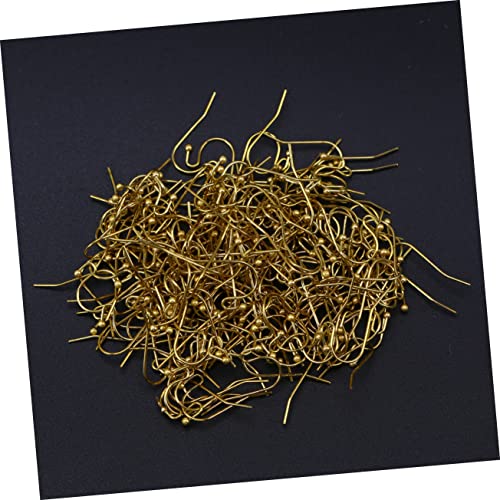 TEHAUX 200pc Earring Wire Hooks for Jewelry Making DIY Earrings Kit Beaded Studs Ear Hooks for Earrings Ear Plug Jewelry Accessories