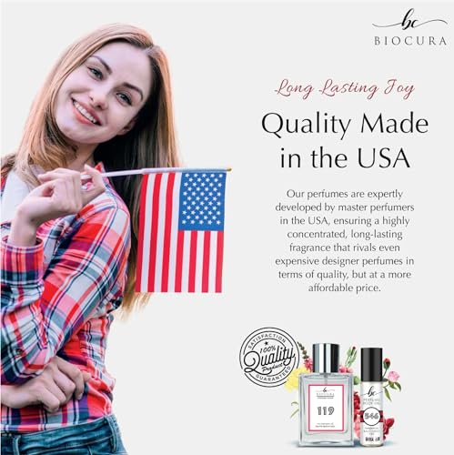 BIOCURA BC Perfume 189 Inspired by Citizen X For Women & Men Replica Fragrance Dupes Eau de Parfum Spray Bottle 3.4 Fl Oz/100ml-X1