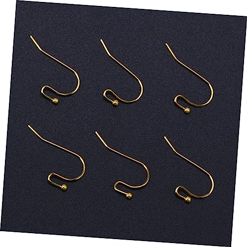 TEHAUX 200pc Earring Wire Hooks for Jewelry Making DIY Earrings Kit Beaded Studs Ear Hooks for Earrings Ear Plug Jewelry Accessories