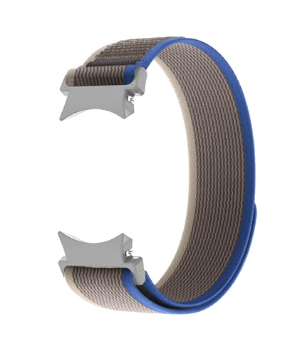 BlackPro No-Gap Nylon Watch Band Compatible With Samsung Galaxy Watch 7 6 5 4 40mm 44mm/5 Pro 45mm/6 4 Classic 42mm 43mm 46mm 47mm, Alpine Loop Woven Sport Strap for Men Women