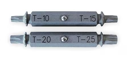 2 Piece Screwdriver Bit Set, 1/4"