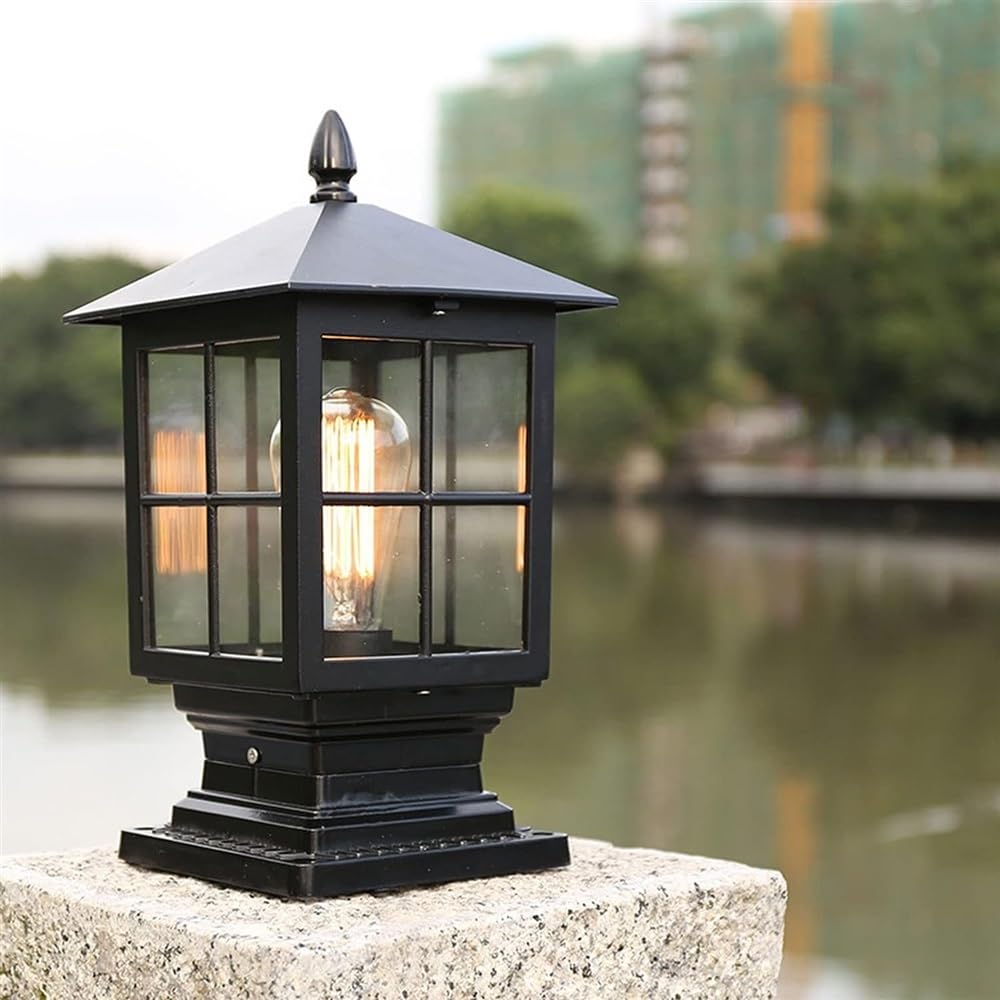 SANBDDLYY Outdoor Post Light Outdoor Column Lights Waterproof Pillar Lights Outdoor Lighting for Doorways, Yards, Porch, Patios, Hallways
