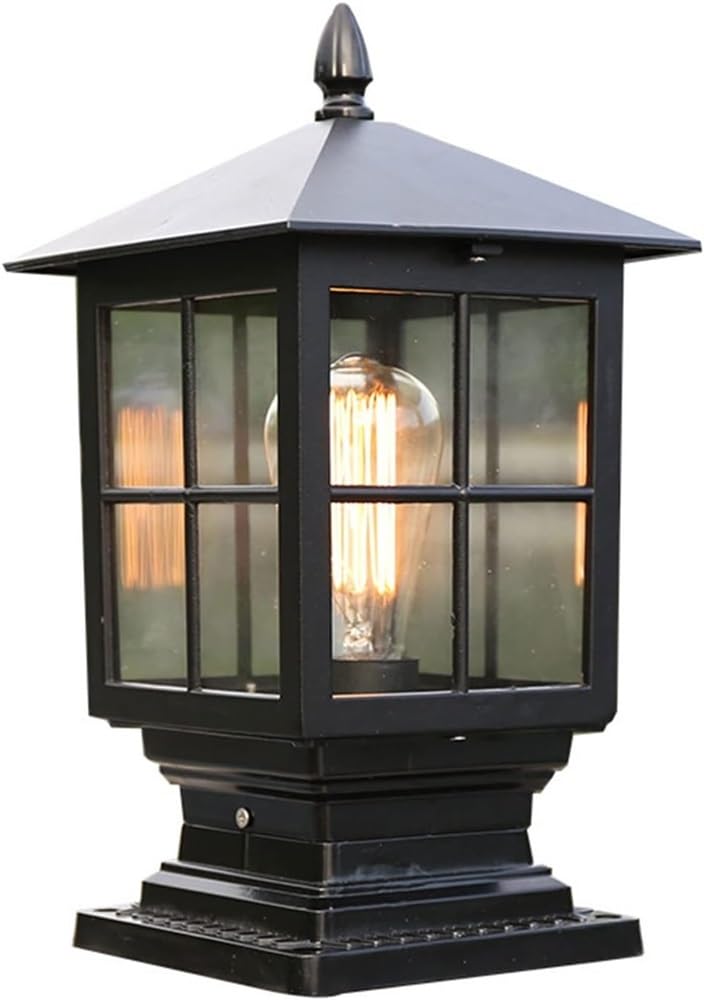 SANBDDLYY Outdoor Post Light Outdoor Column Lights Waterproof Pillar Lights Outdoor Lighting for Doorways, Yards, Porch, Patios, Hallways