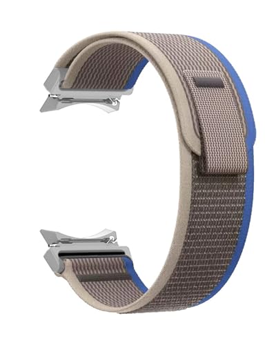 BlackPro No-Gap Nylon Watch Band Compatible With Samsung Galaxy Watch 7 6 5 4 40mm 44mm/5 Pro 45mm/6 4 Classic 42mm 43mm 46mm 47mm, Alpine Loop Woven Sport Strap for Men Women