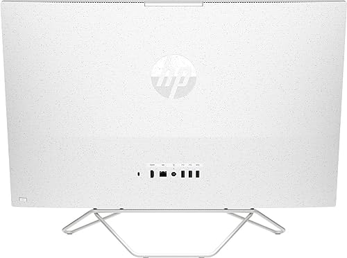 HP 27" Touchscreen All-in-One Desktop, AMD Ryzen 7 5700U(Beats i7-1265U), FHD IPS Display, 64GB RAM, 2TB SSD, 1080P Webcam, Wireless Keyboard & Mouse Combo, WiFi, Windows 11 Home, Bundle with JAWFOAL