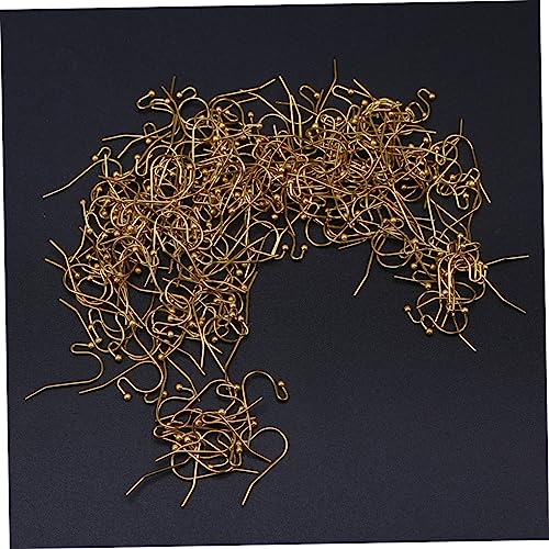 TEHAUX 200pc Earring Wire Hooks for Jewelry Making DIY Earrings Kit Beaded Studs Ear Hooks for Earrings Ear Plug Jewelry Accessories
