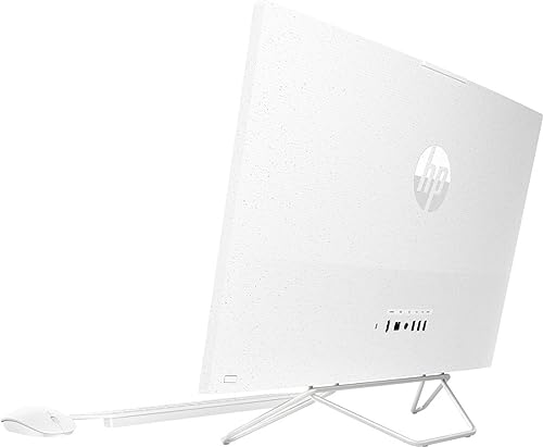 HP 27" Touchscreen All-in-One Desktop, AMD Ryzen 7 5700U(Beats i7-1265U), FHD IPS Display, 64GB RAM, 2TB SSD, 1080P Webcam, Wireless Keyboard & Mouse Combo, WiFi, Windows 11 Home, Bundle with JAWFOAL