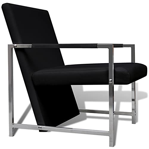 MAXCBD Desk Chair Side Chairs Living Room Office Armchair - Black Dining Room Chair
