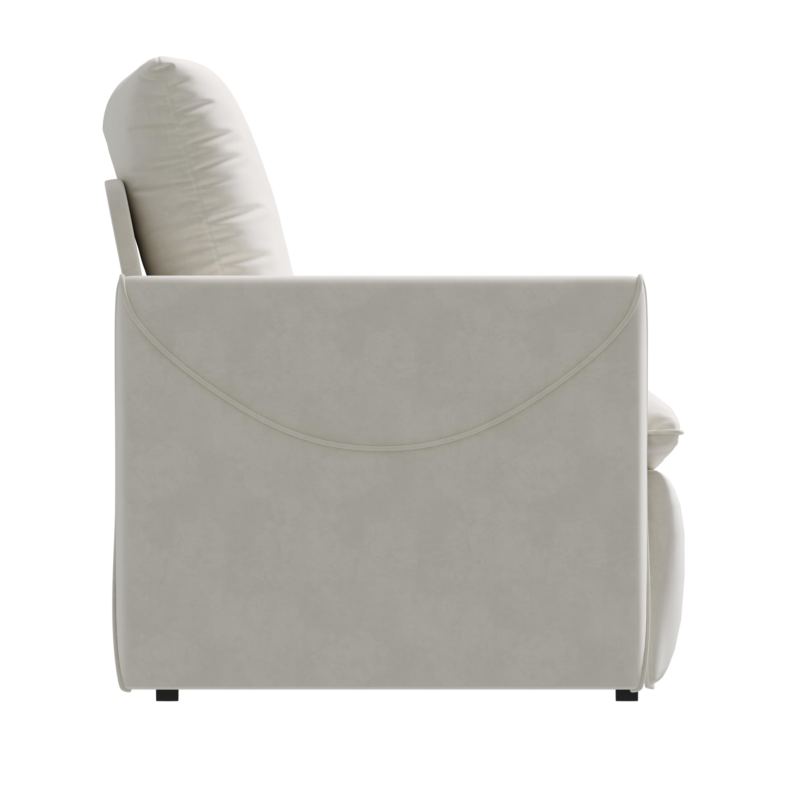 70.9" Convertible Queen Size Sleeper Sofa Bed, Folding Futon Loveseat Pull Out Couch Modern Hydraulic System Pullout Sofabed Cloud Daybed with Detachable Cushions for Living Room Office Apartment