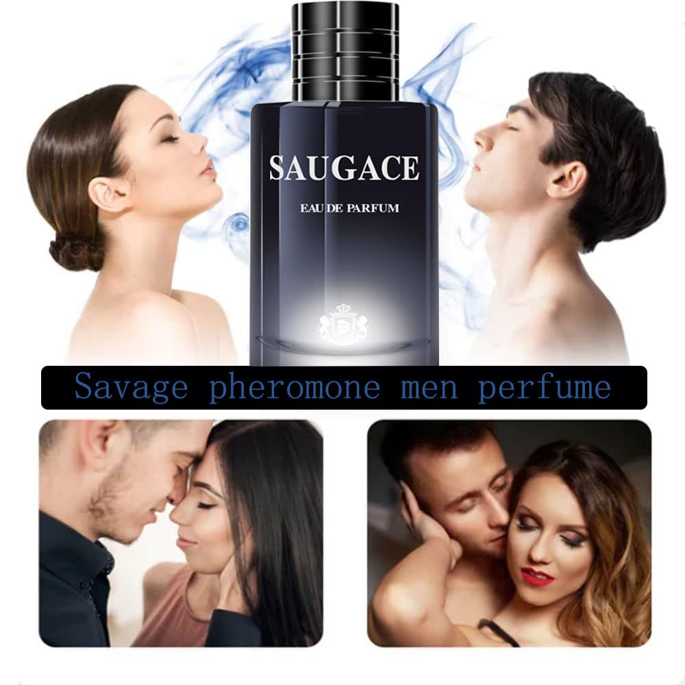 OPICA (2PCS: 3.4OZ) Savage Pheromone Men Perfume, Men Perfume Spray, Carry Persistent Fragrance, Romantic Glitter Perfume Gift