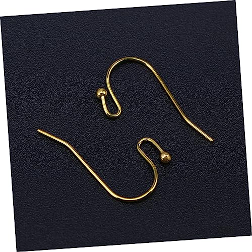 TEHAUX 200pc Earring Wire Hooks for Jewelry Making DIY Earrings Kit Beaded Studs Ear Hooks for Earrings Ear Plug Jewelry Accessories