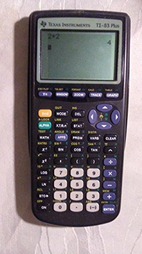 Texas Instruments TI-83 Plus Programmable Graphing Calculator (Packaging and Colors May Vary)