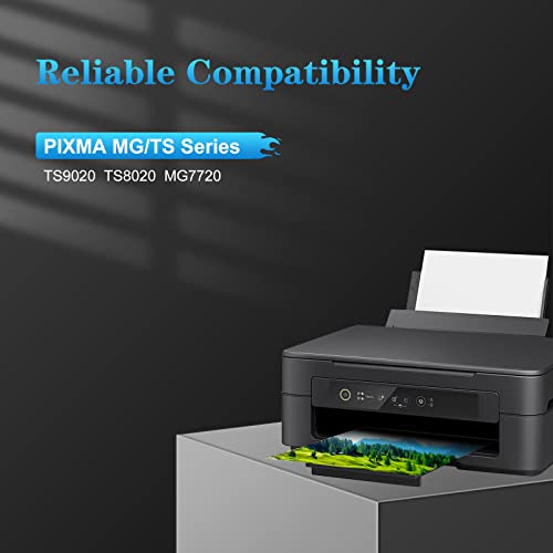 Kingjet Compatible Ink Cartridge Replacement for Canon PGI-270XL CLI-271XL 270XL 271XL for Pixma MG7720 TS8020 TS9020 Printer, 3 Sets High Yield with Grey (6 Color)