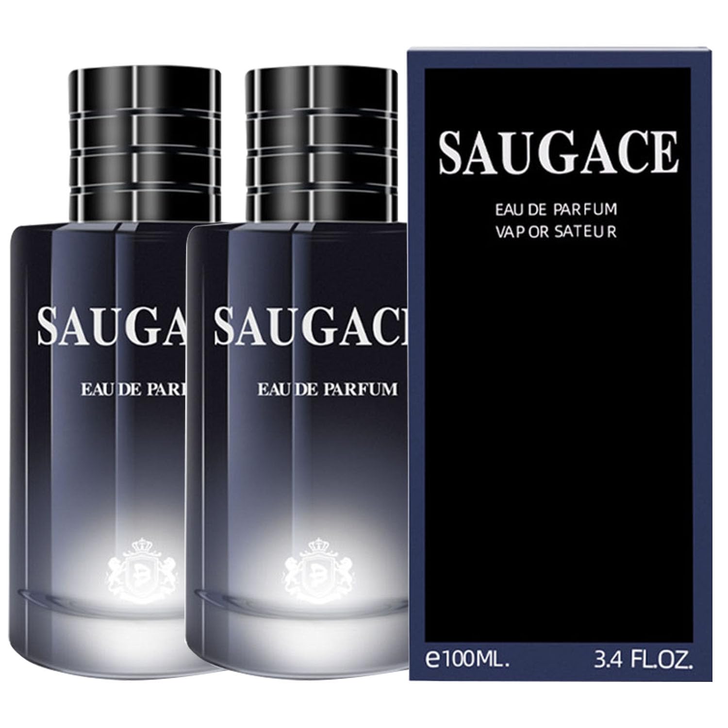 OPICA (2PCS: 3.4OZ) Savage Pheromone Men Perfume, Men Perfume Spray, Carry Persistent Fragrance, Romantic Glitter Perfume Gift