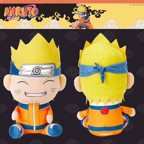 Collectibles Naruto Anime Ninja Kids Bedding Super Soft Plush Cuddle Pillow Buddy, One Size, (Officially Licensed Product)